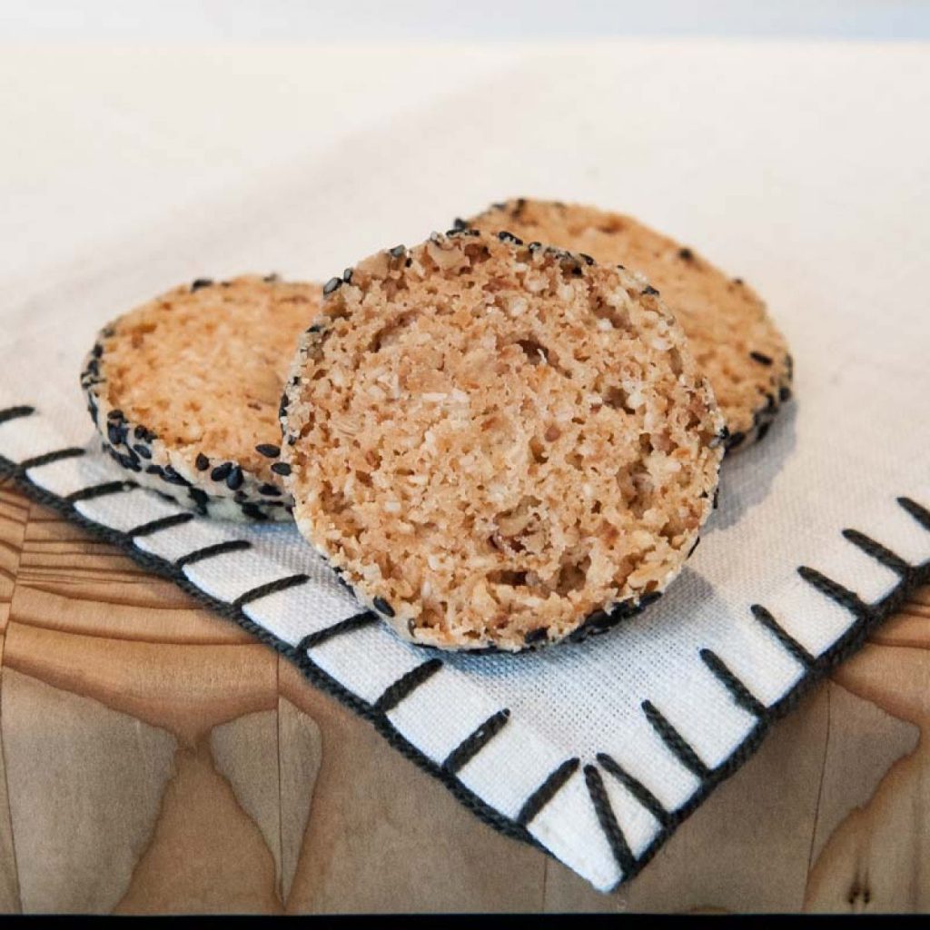 Sesame Coconut Shortbreads Recipe - The Finer Cookie